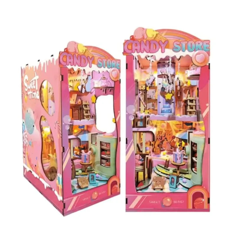 Candy Store Book Nook Kit – Create Your Miniature Sweet Shop
